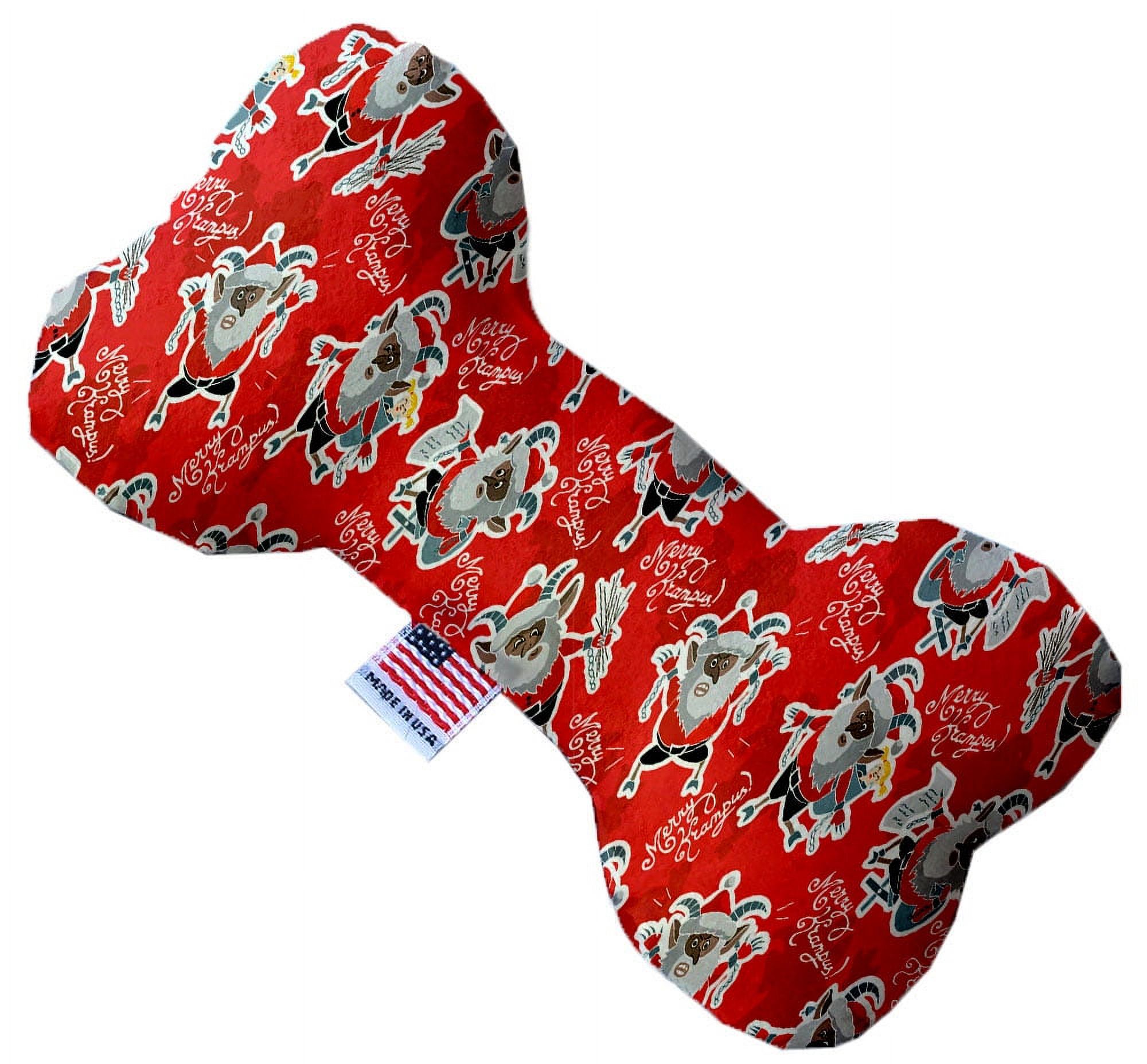 Krampus 10 Inch Canvas Bone Dog Toy - Walmart.com