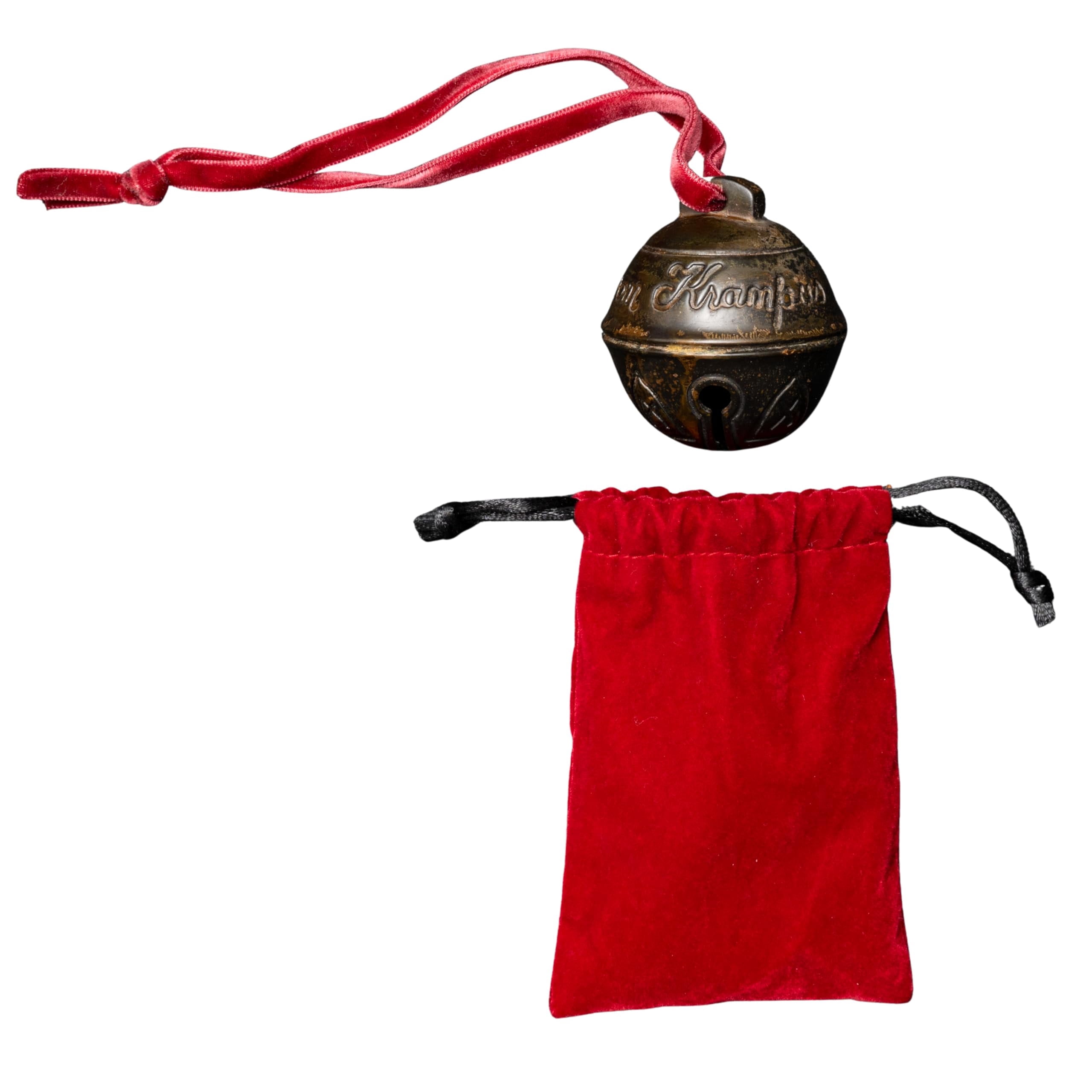 UglyChristmasSweater Decoration, Krampus Bell Cursed Jingle Bell Metal ...