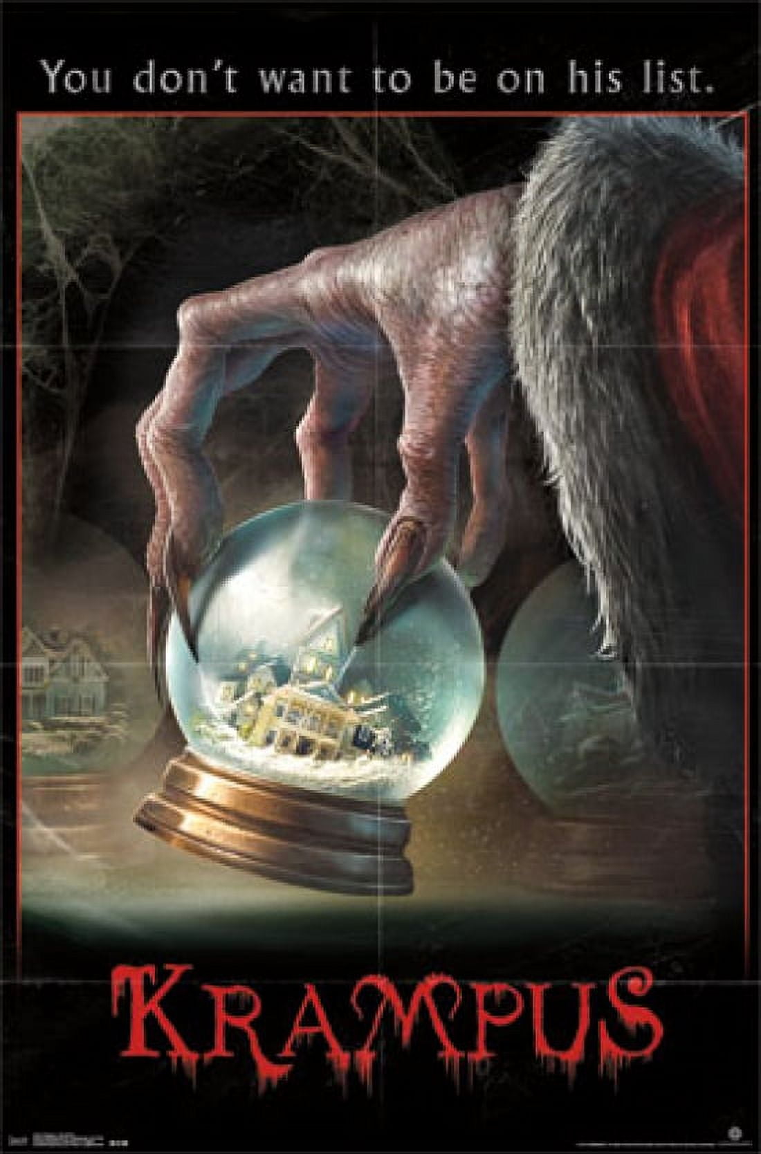 Krampus - One Sheet Laminated Poster Print (22 x 34) - Walmart.com