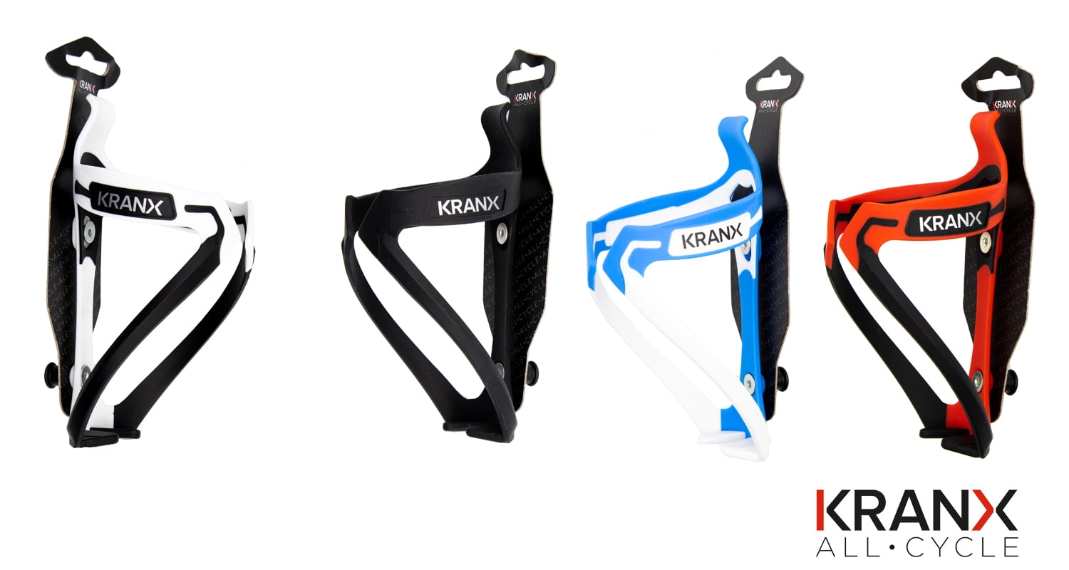 KranX Primo Bottle Cage - Black/White - Walmart.com