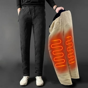1 Pcs Heated Pants For Men, Heated Pants With Fleece, Lightweight USB ...