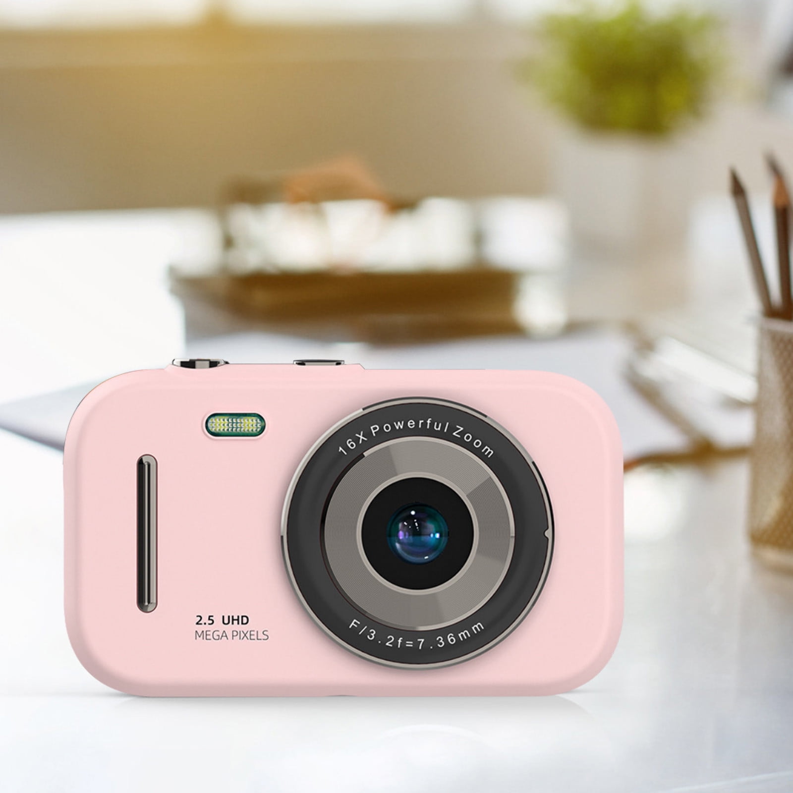 Kraoden 1080P HD Digital Camera, 64MP Compact Camera, 16x Zoom ...