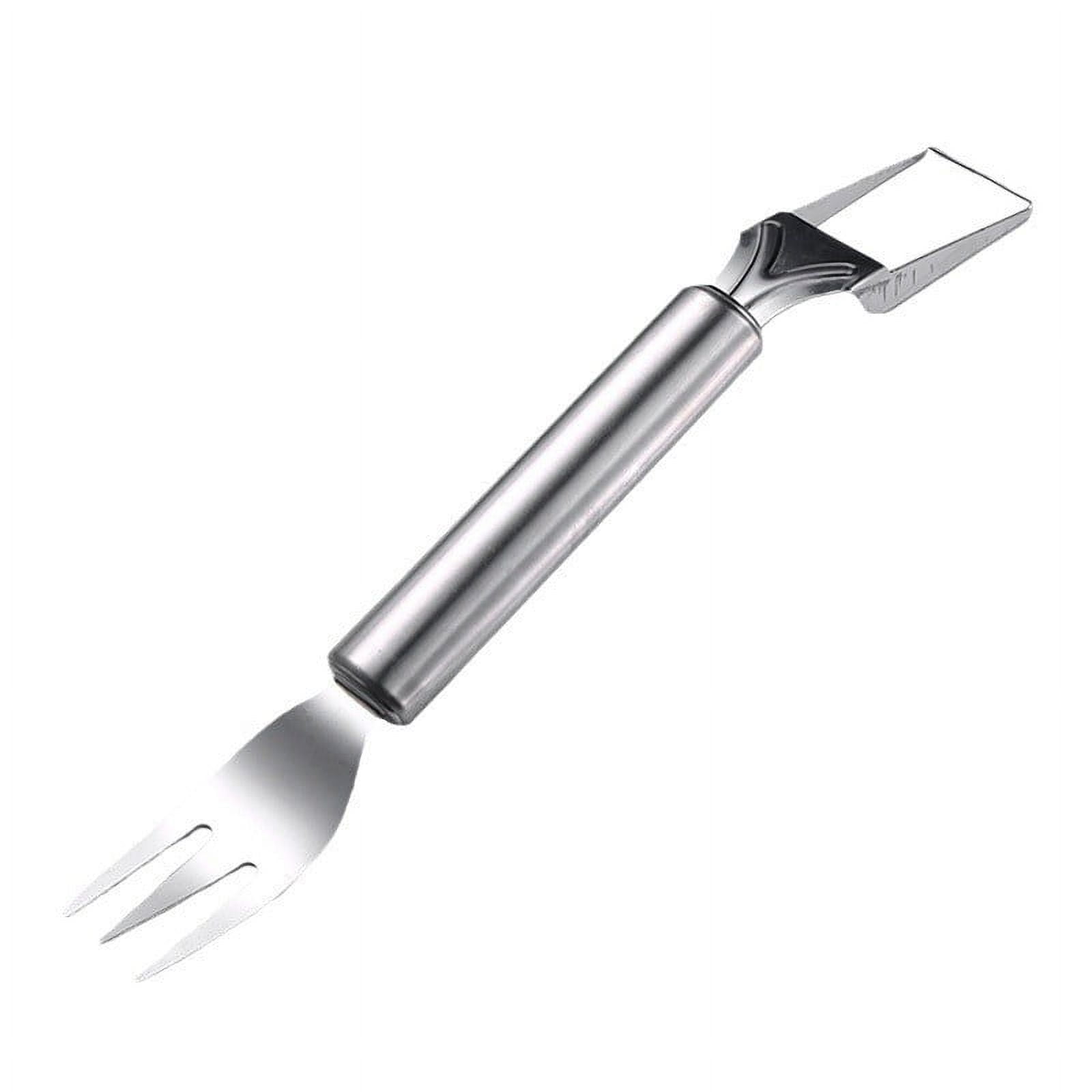 Kraoden 2 In 1 Stainless Steel Fruit Cutter New Head Fruit Forks Knife ...