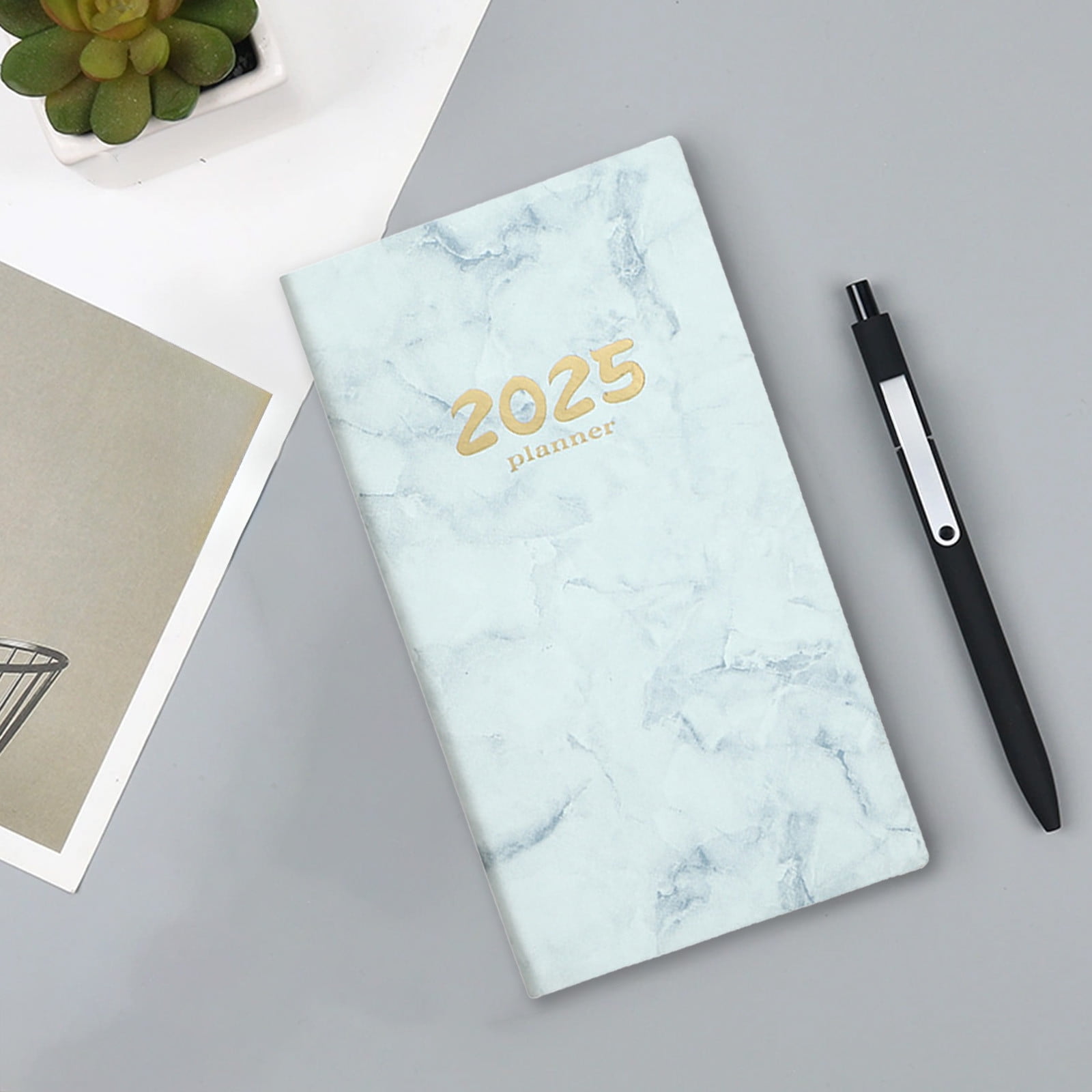 Kraoden 2025 Portable Daily Planner Calendar Notebook, 365 Day Diary ...