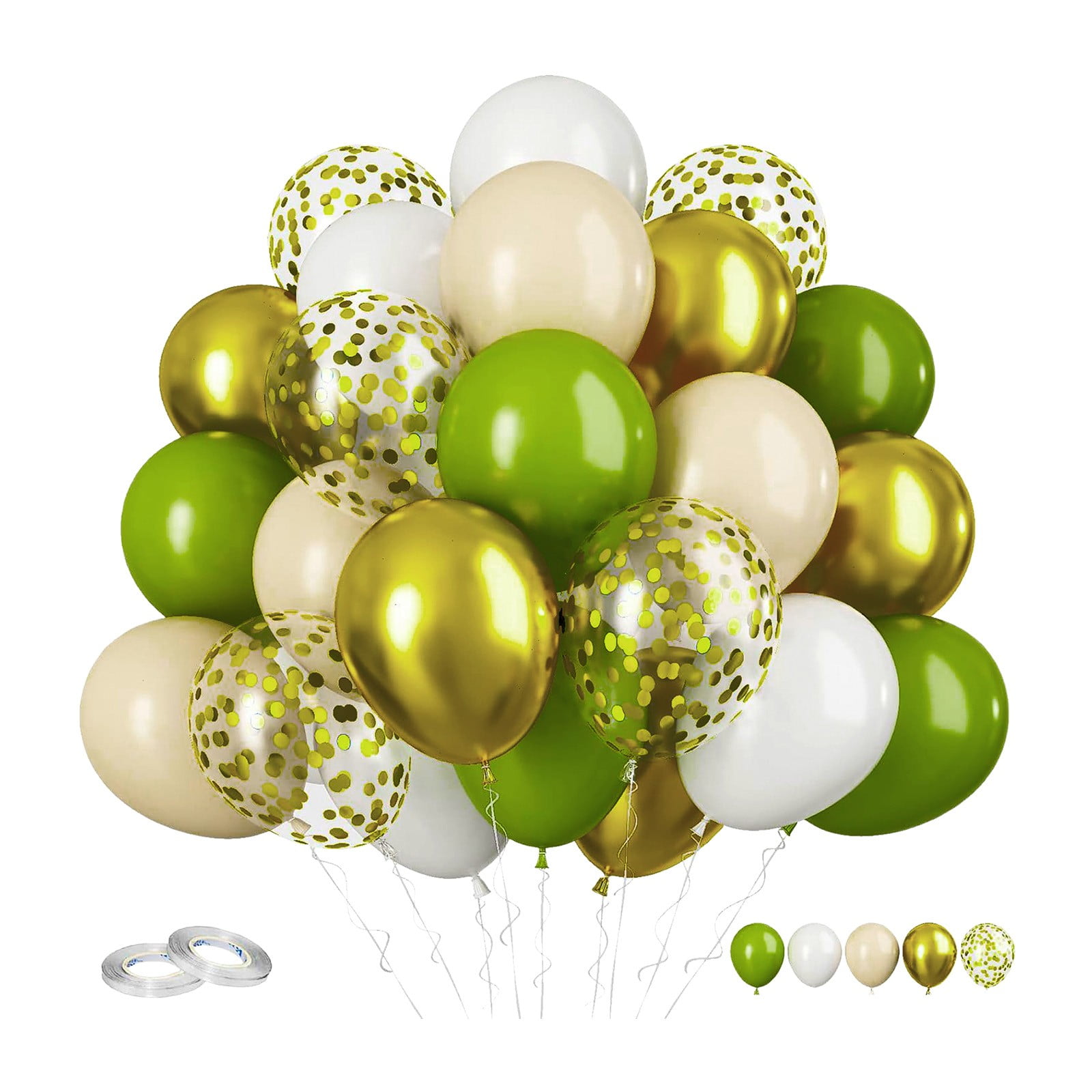 Kraoden 30 Pcs Multi-color Balloons Set, Party Decoration Supplies for ...