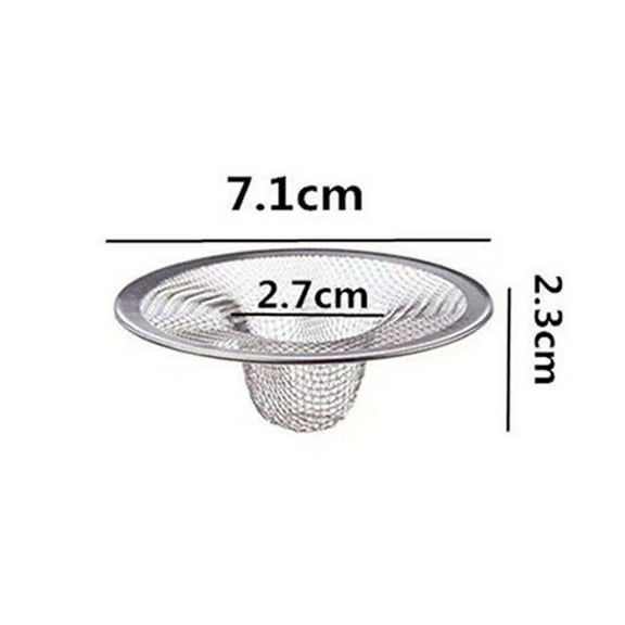 Floor Drain Filter Mesh Basket Filter Hair Trap Strainer Stainless ...