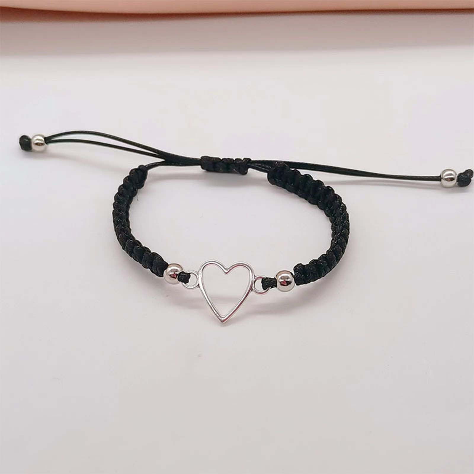 Kraoden Bracelet Hollowed Out Bracelet Woven Push Pull Bracelet Pull ...