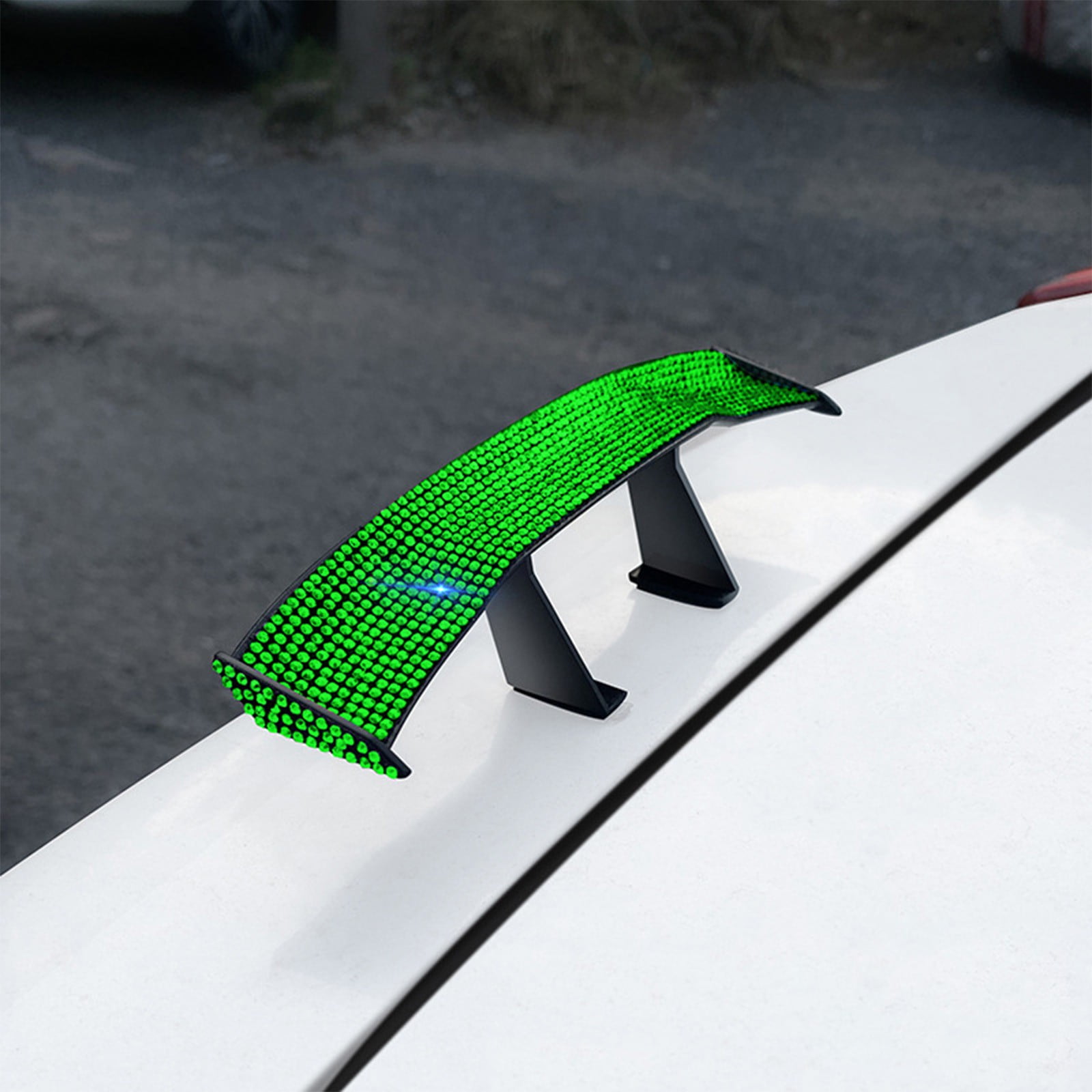 Kraoden Car Decorative Tail Wing Sticker, No Drill Easy Install ...