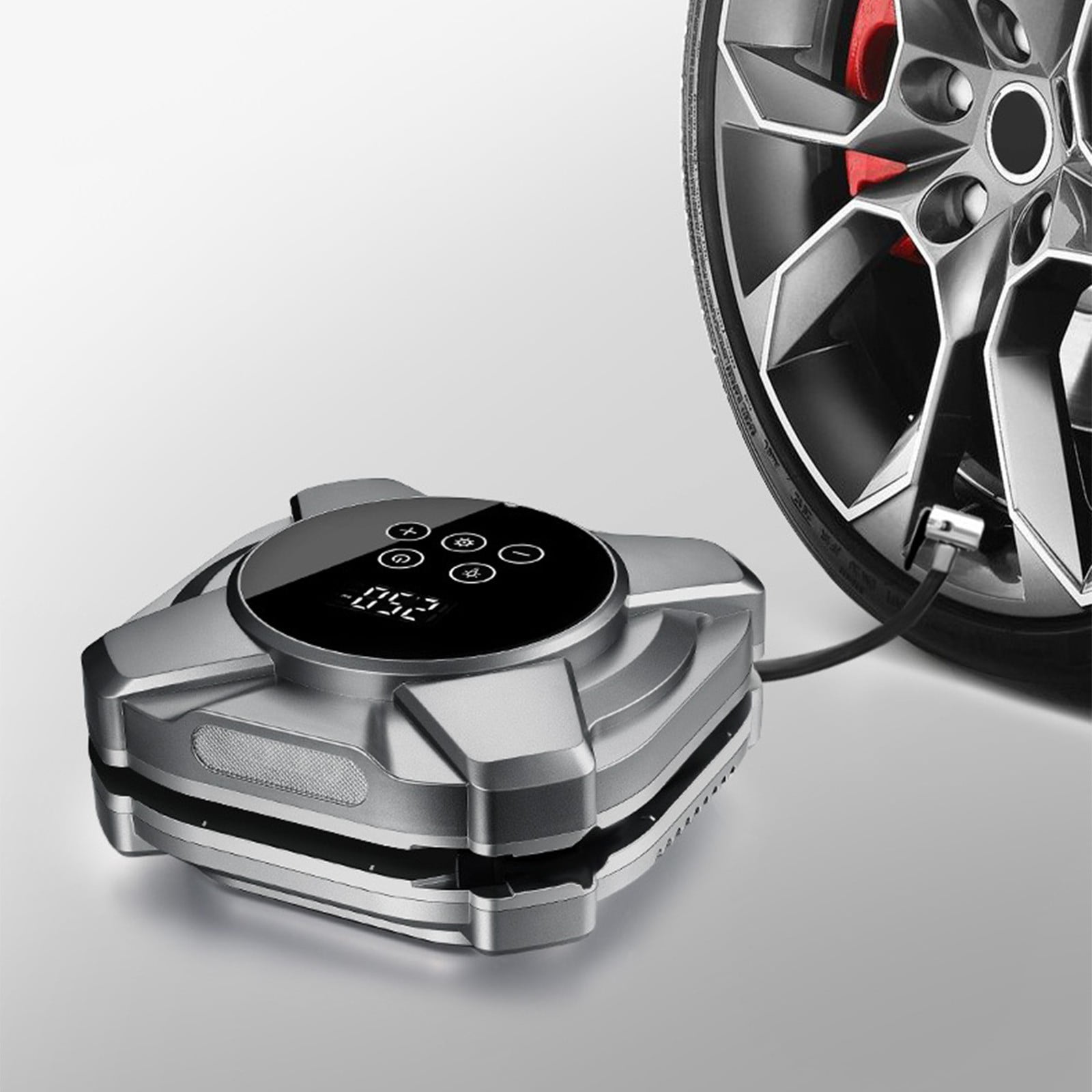 Kraoden Car Mounted Inflatable Pump for Small Cars, 12V Tire Inflator ...