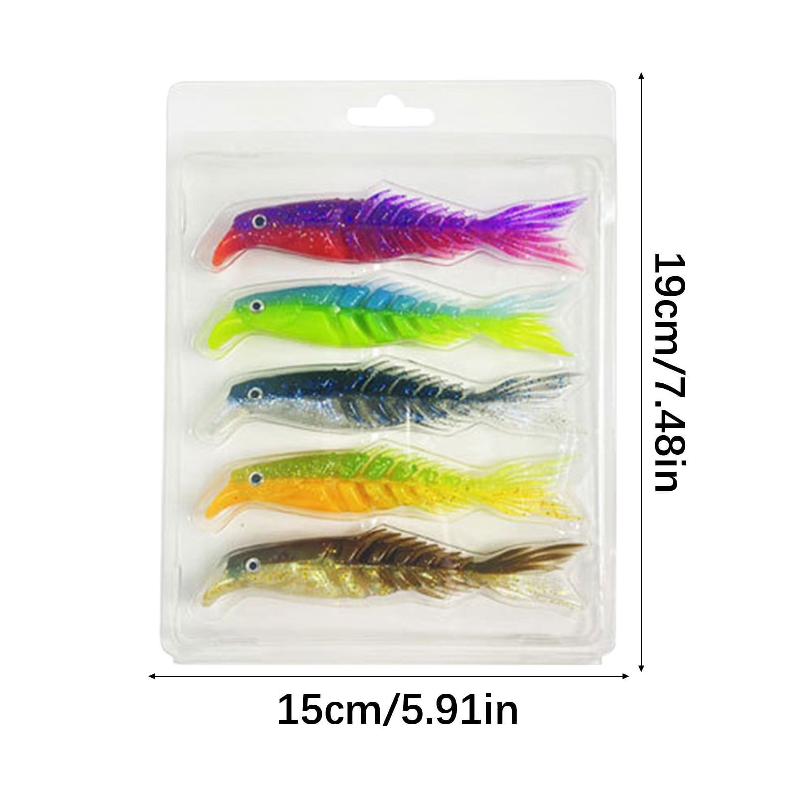 Kraoden Fishing Lures for Freshwater and Saltwater, Lifelike Swimbait ...