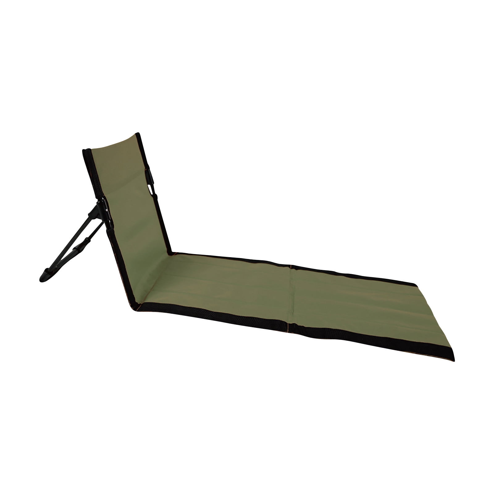 Kraoden Foldable Beach Mat with Backrest, Adjustable Beach Sun Mat ...