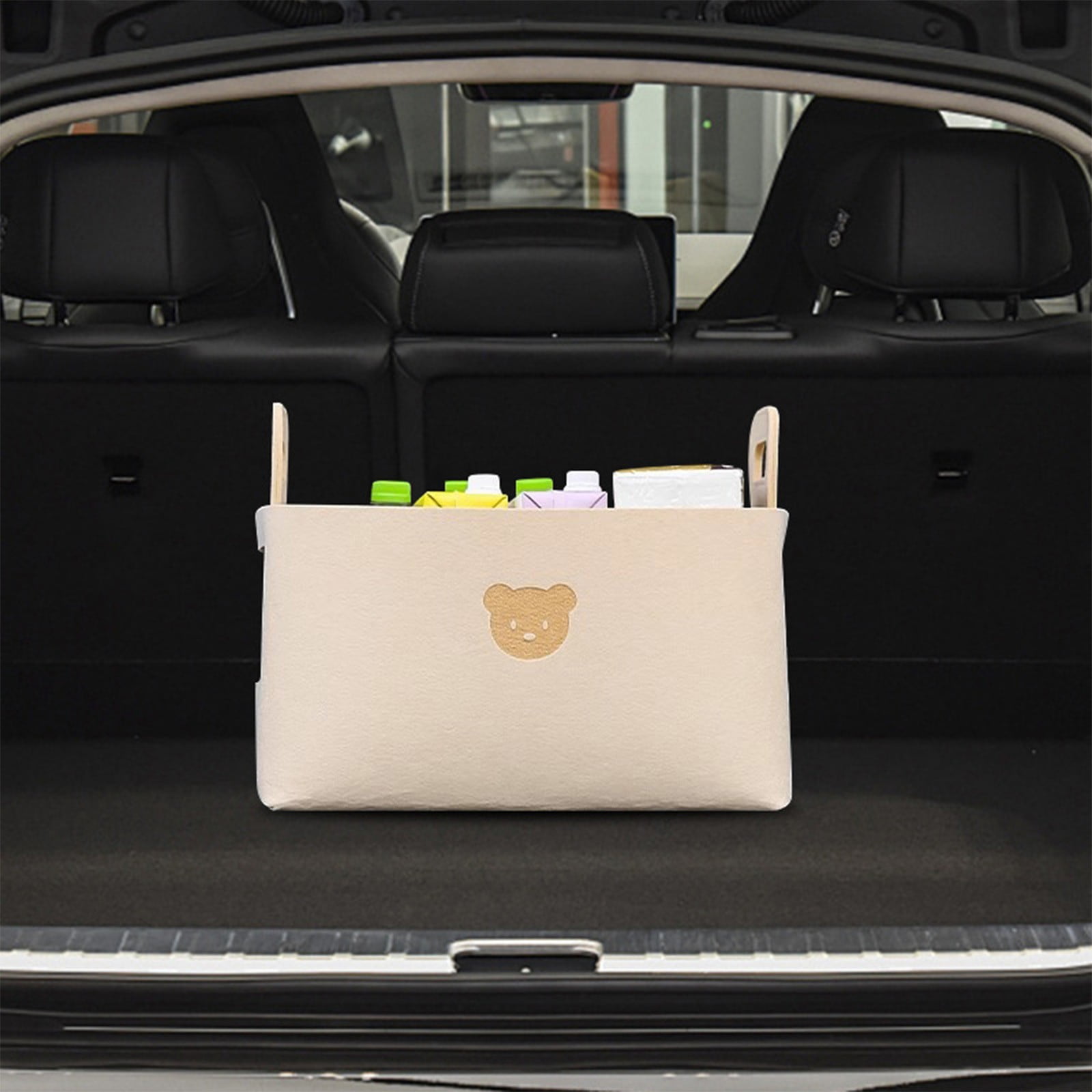 Kraoden Folding Car Trunk Storage Box with Large Capacity, Portable ...