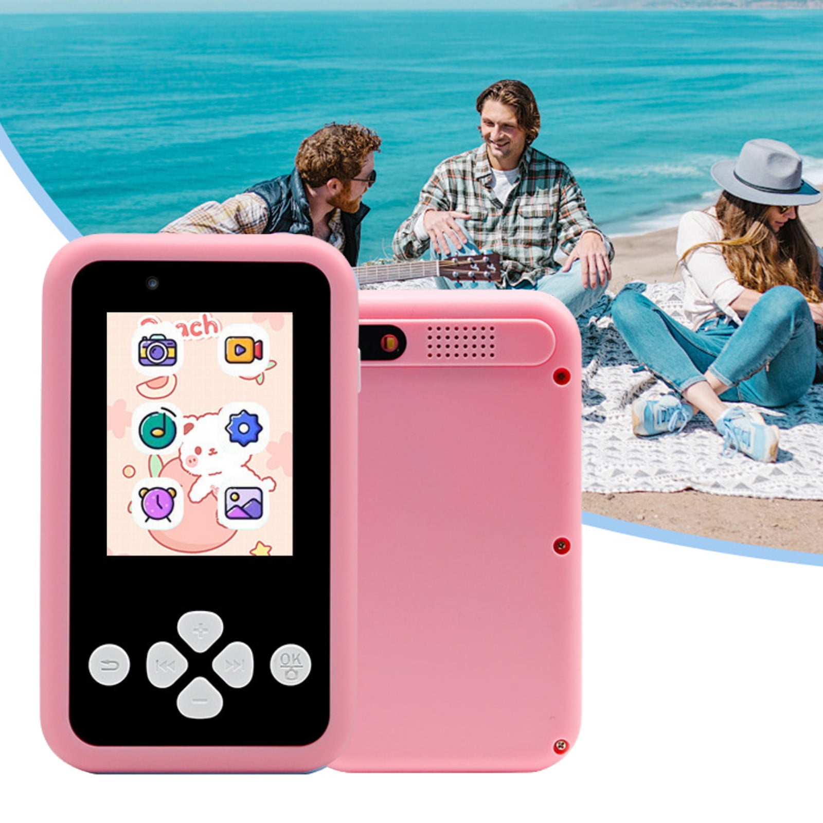 Kraoden Kids Digital Camera, 48 Megapixel Compact Camera, Easy-to-Use ...