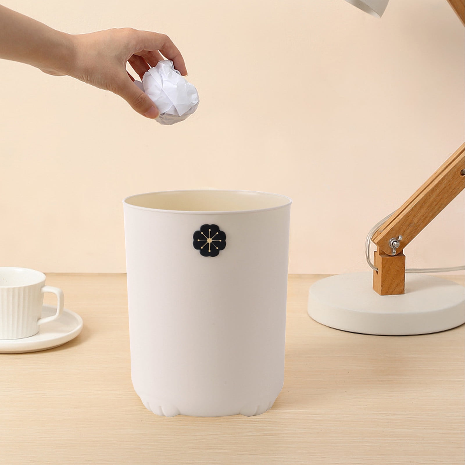 Kraoden Mini Cute Desktop Wastebasket, High Value Storage Tube for ...