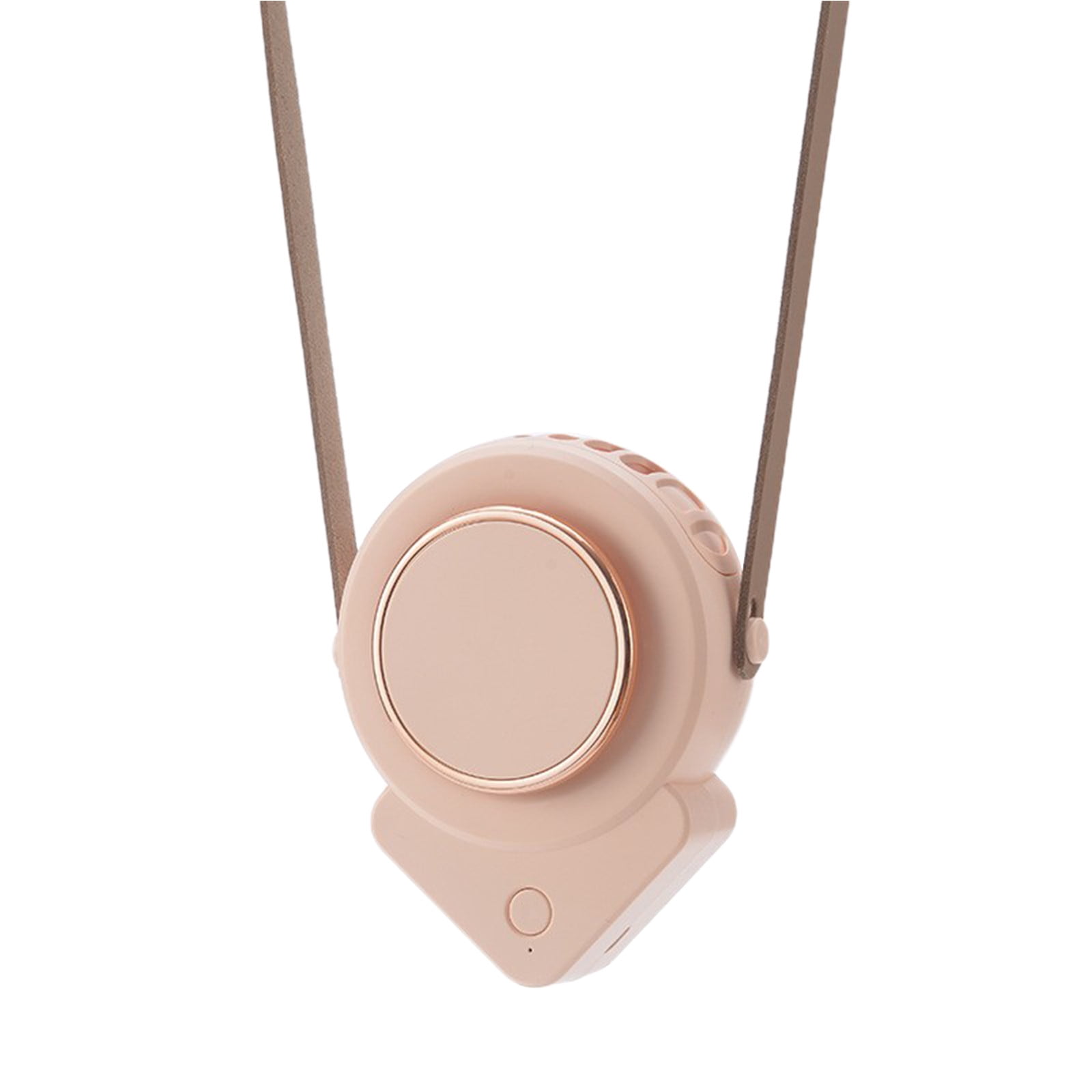 Kraoden Mini Fan Hanging Neck Portable USB Rechargeable Bladeless Fan ...