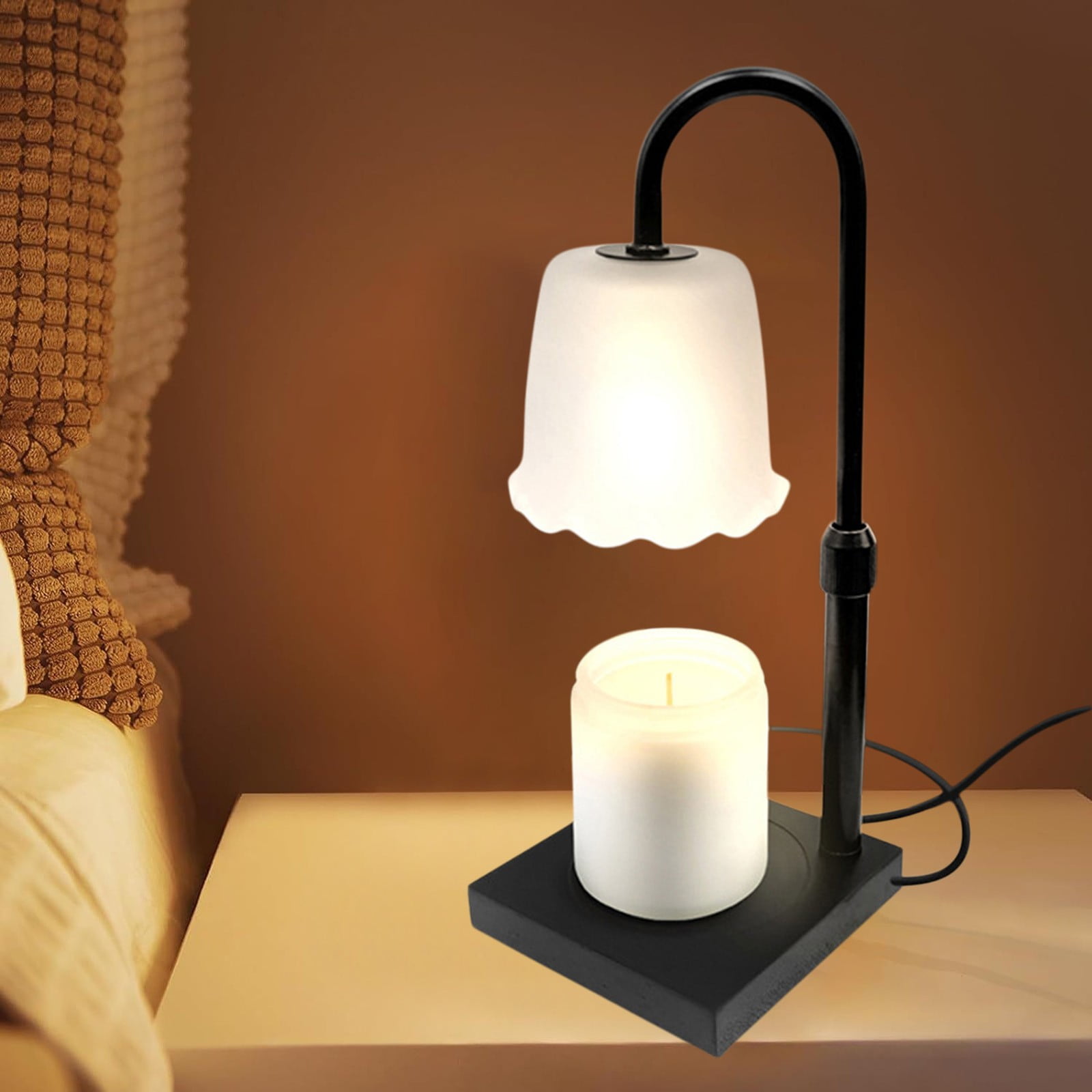 Kraoden Retractable Melting Wax Lamp, Dimmable Night Light, Decorative Table Lamp for Home ...