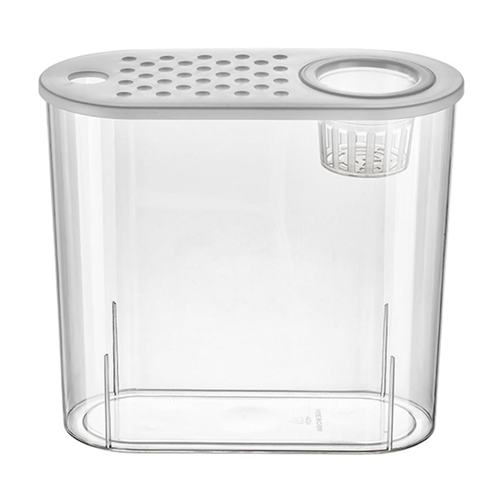 Kraoden Small Fish Tank Plastic Aquarium Starter Kits, Desktop Betta ...