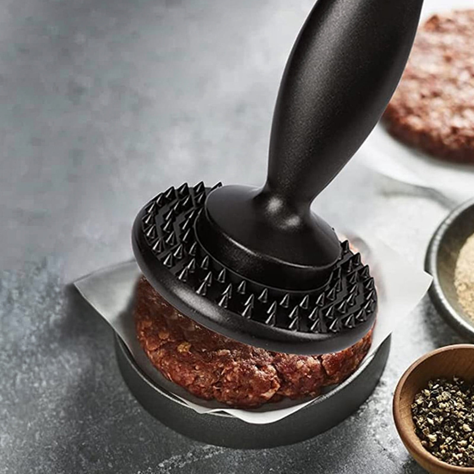 Kraoden Stainless Steel Burger Patty Press, Manual Meat Press for ...