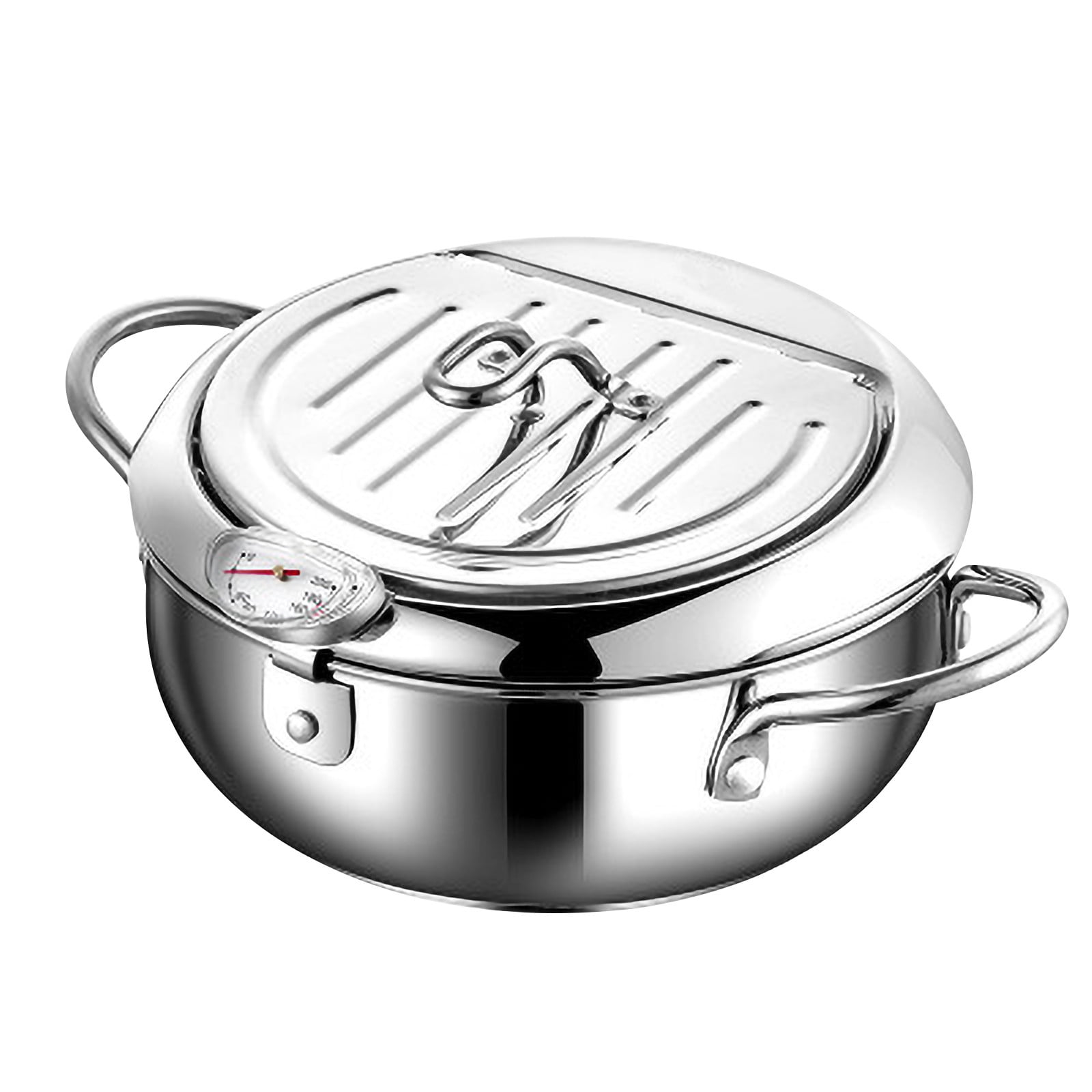 Kraoden Stainless Steel Deep Fryer Pot, Frying Chicken Pot, Tempura ...