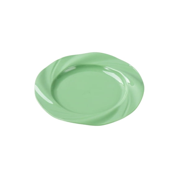 Kraoden Stylish Ceramic-Look Breakfast Plates, Durable Heat-Insulated ...