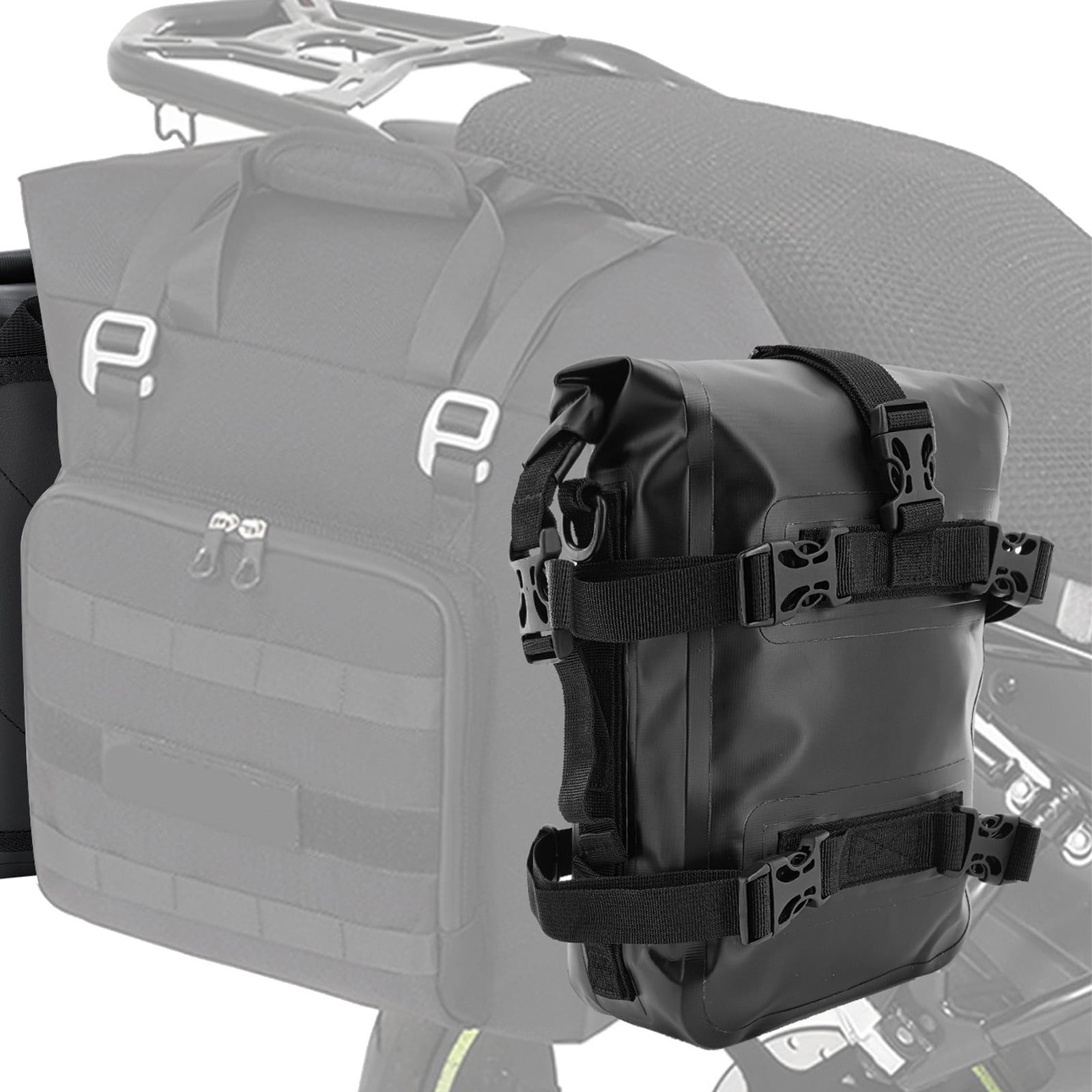 Kraoden Waterproof Motorcycle Bag, Large Capacity Cycling Backpack with ...