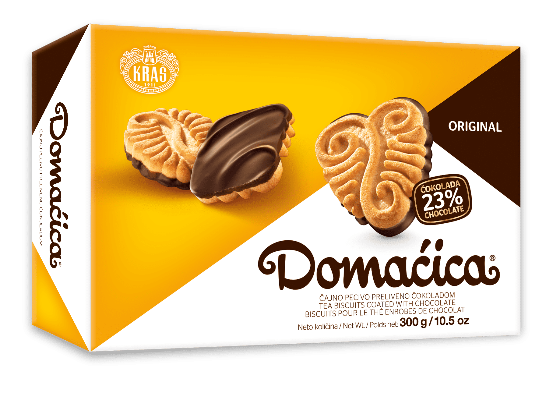 Kras Domacica Chocolate Covered Biscuits 300g - Walmart.com