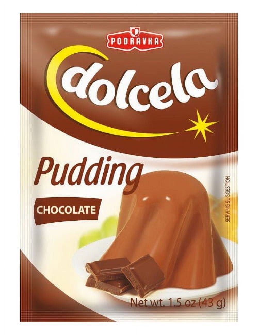 Kras Podravka Dolcela Pudding Chocolate 45g - Walmart.com