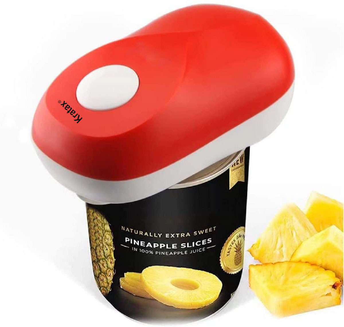 Farberware Red and White Battery Operated Can Opener - Walmart.com