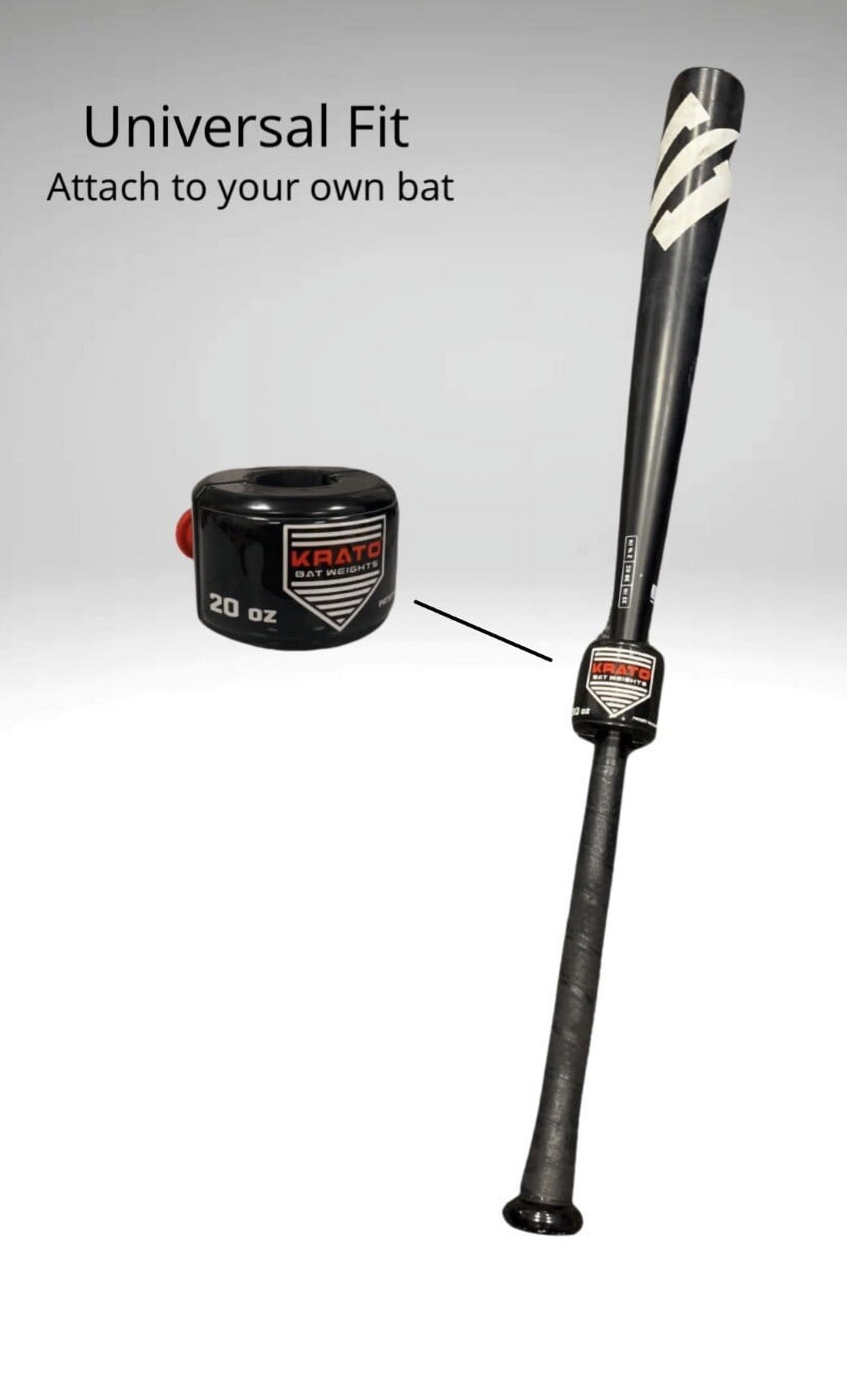 Krato Sports 25 oz Bat Weight - hitting training aid - baseball ...