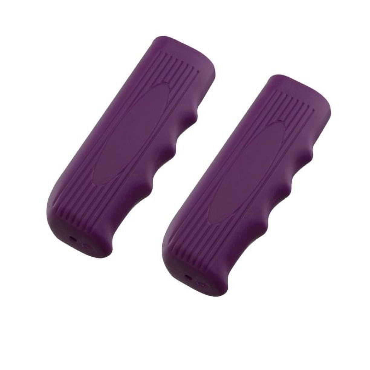 Enix Kraton Custom Cruiser Bike Grips, Purple Handlebar Grips for ...