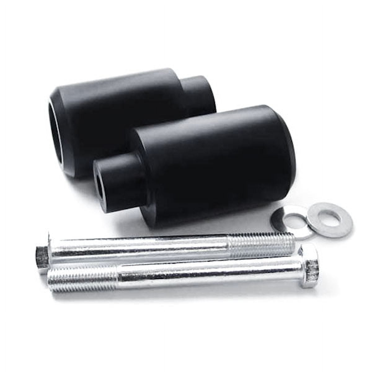 Krator Black Frame Sliders Delrin Fairing Crash Protector Compatible ...