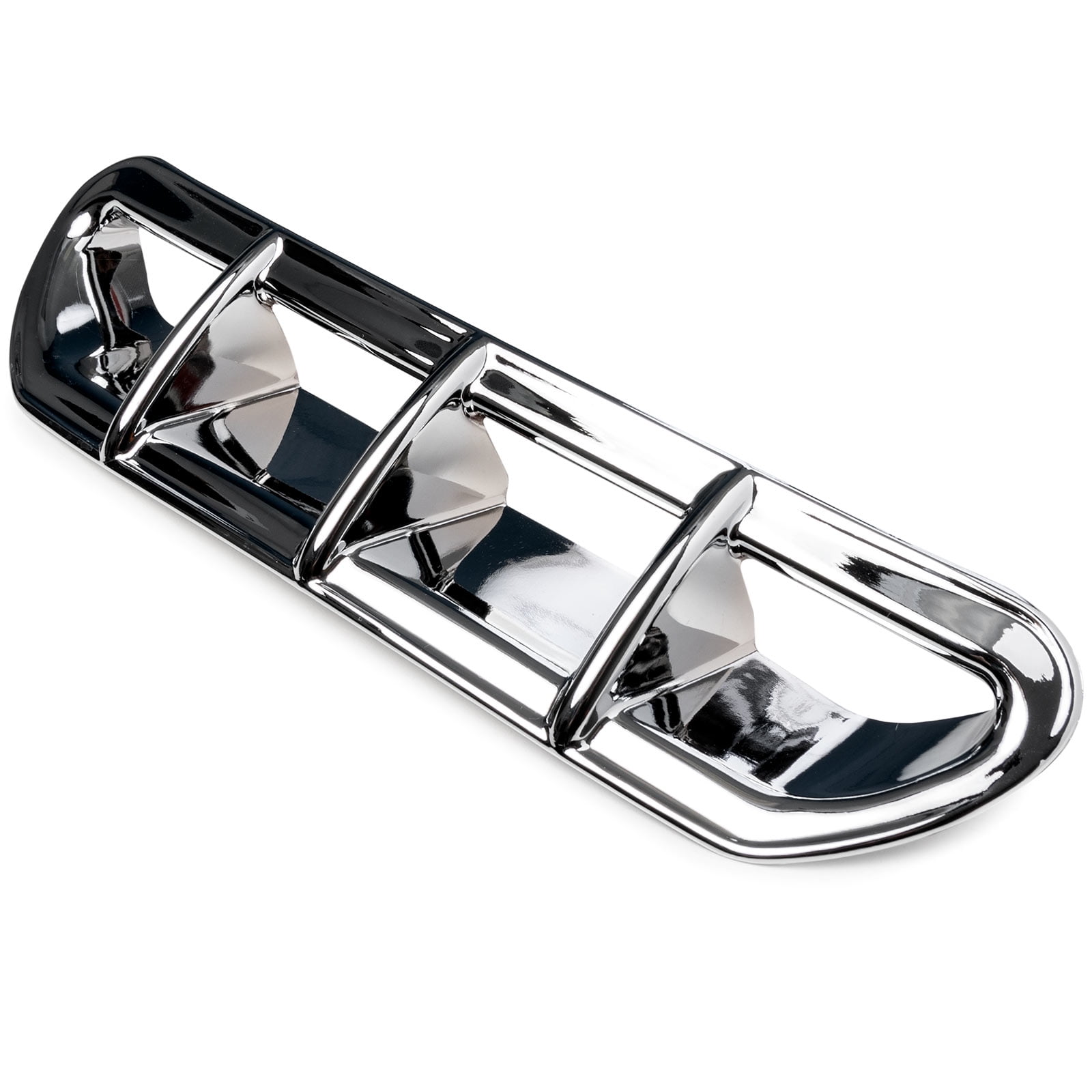 Krator Chrome Front Fairing Vent Accent Compatible with 2014-2019 ...