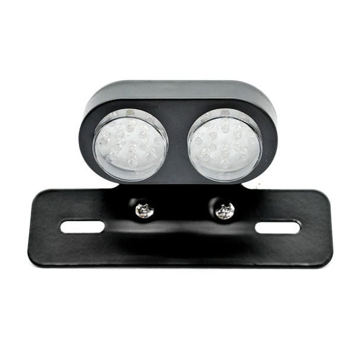 Krator Custom License Plate Tag Taillight Turn Signals Compatible with ...