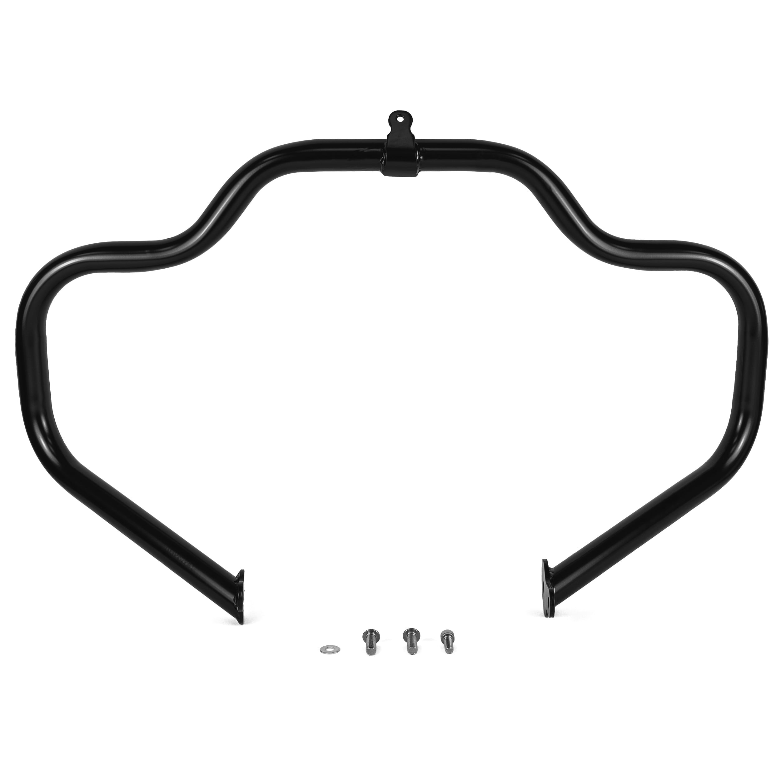 Krator Engine Guard Highway Mustache Crash Bar Compatible with Harley ...