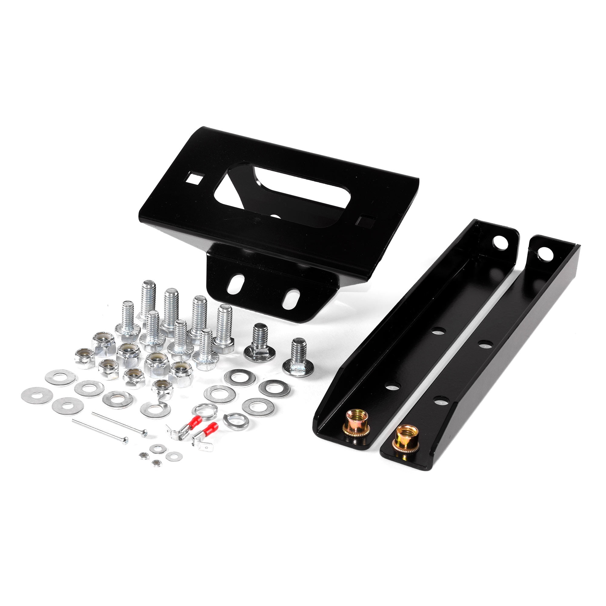 Krator Heavy-Duty UTV Winch Mount Bracket Compatible with 2008-2022 ...