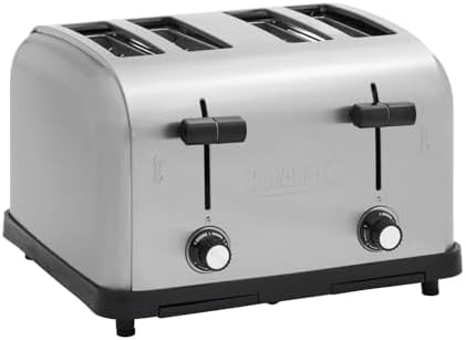 Kratos 29M-011 Four-Slice Commercial Electric Pop-Up Toaster with Wide ...