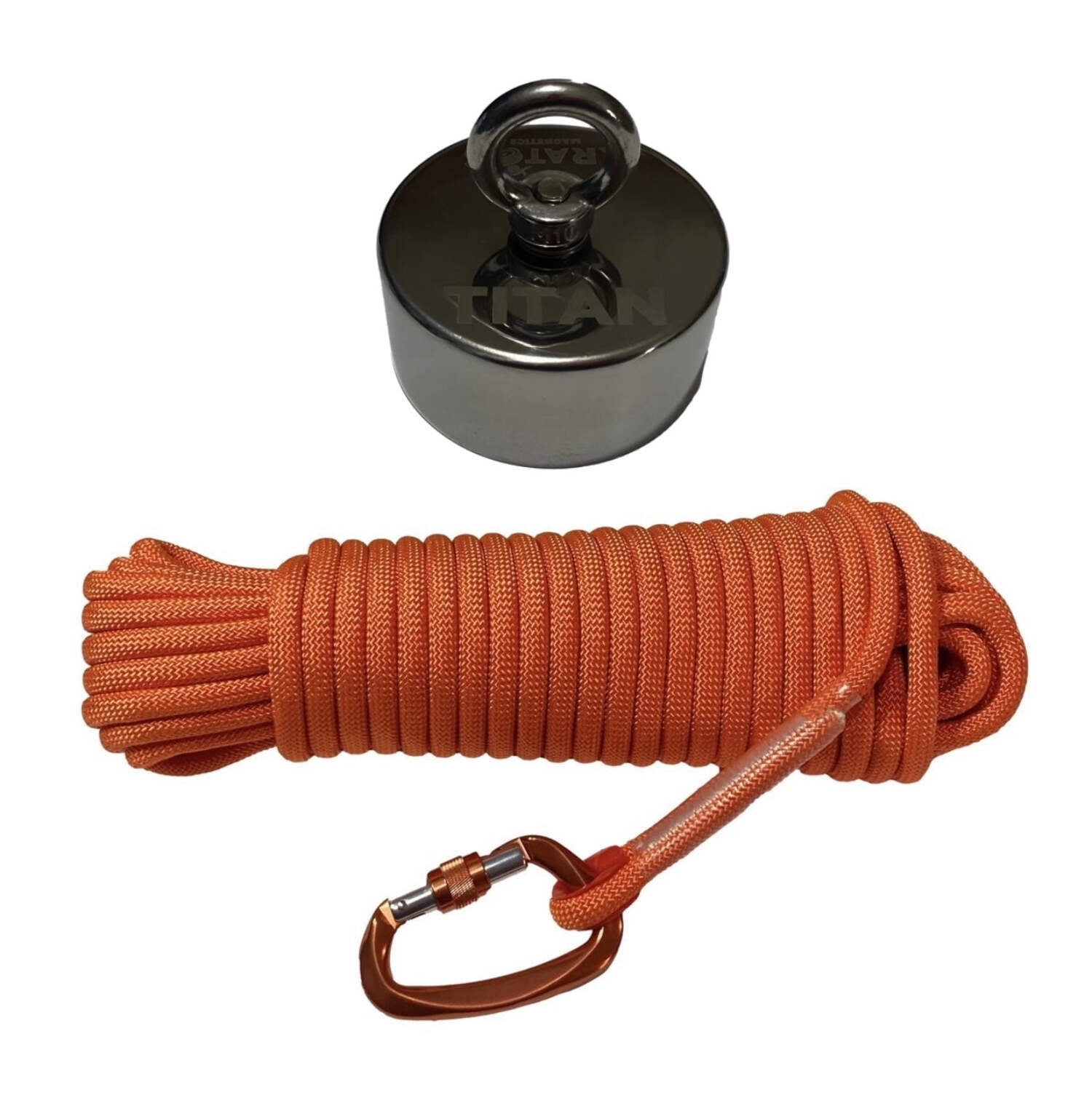 Kratos Powerful 3800 Titan 360 Neodymium Magnet Fishing Kit with Set ...