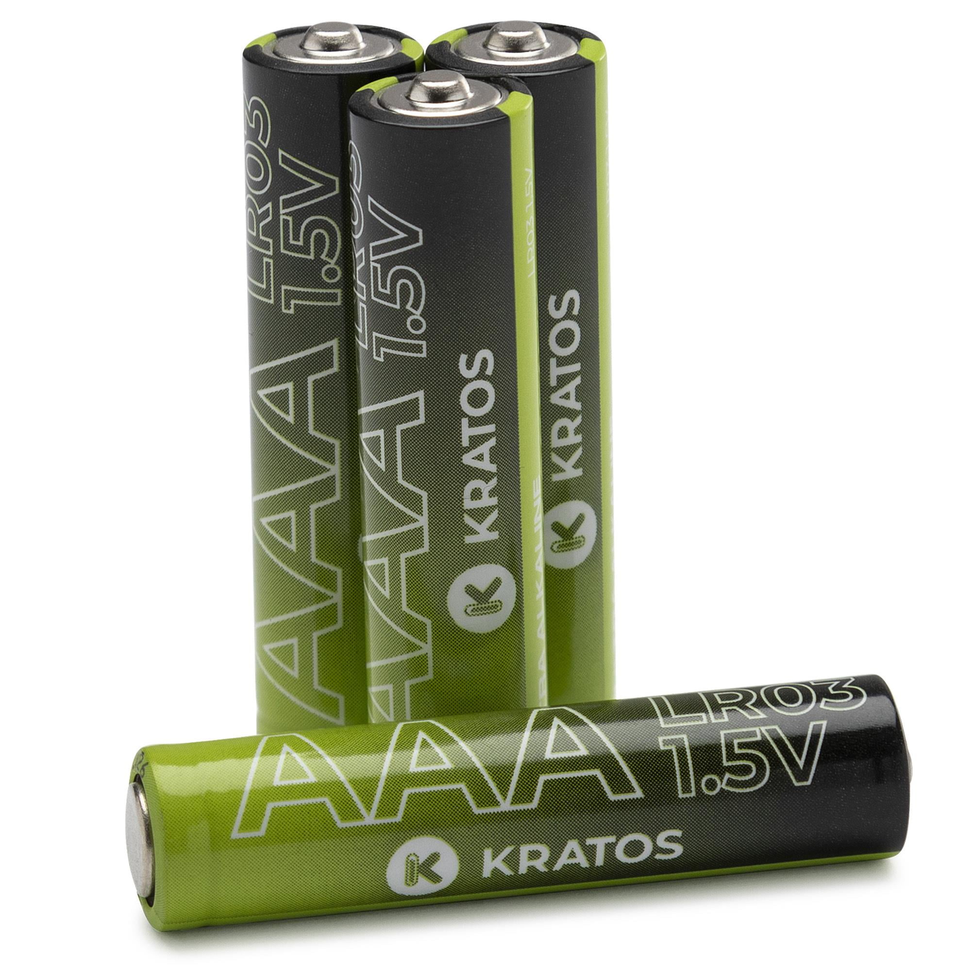 Kratos Power AAA Ultra Alkaline Batteries, High-Performance, 10 Year ...