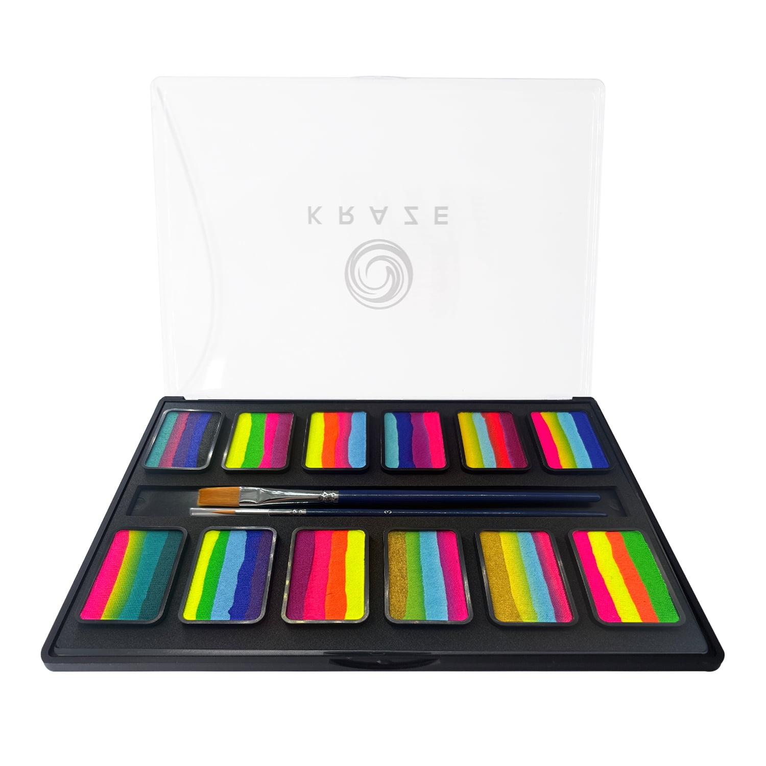 Kraze FX Graffiti Split Cake Palette - 12 x 10 gm by Tamina Muhammed ...