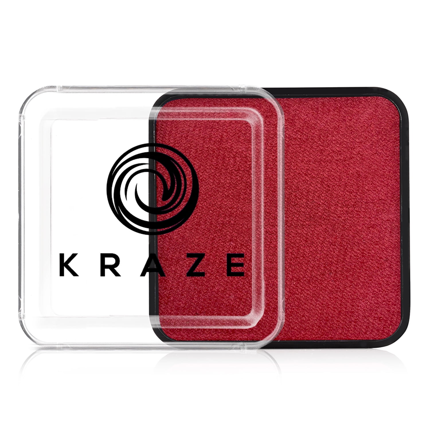 Kraze FX Square - Metallic Red Face Paint (25 gm) - Hypoallergenic, Non-Toxic, Water Activated ...
