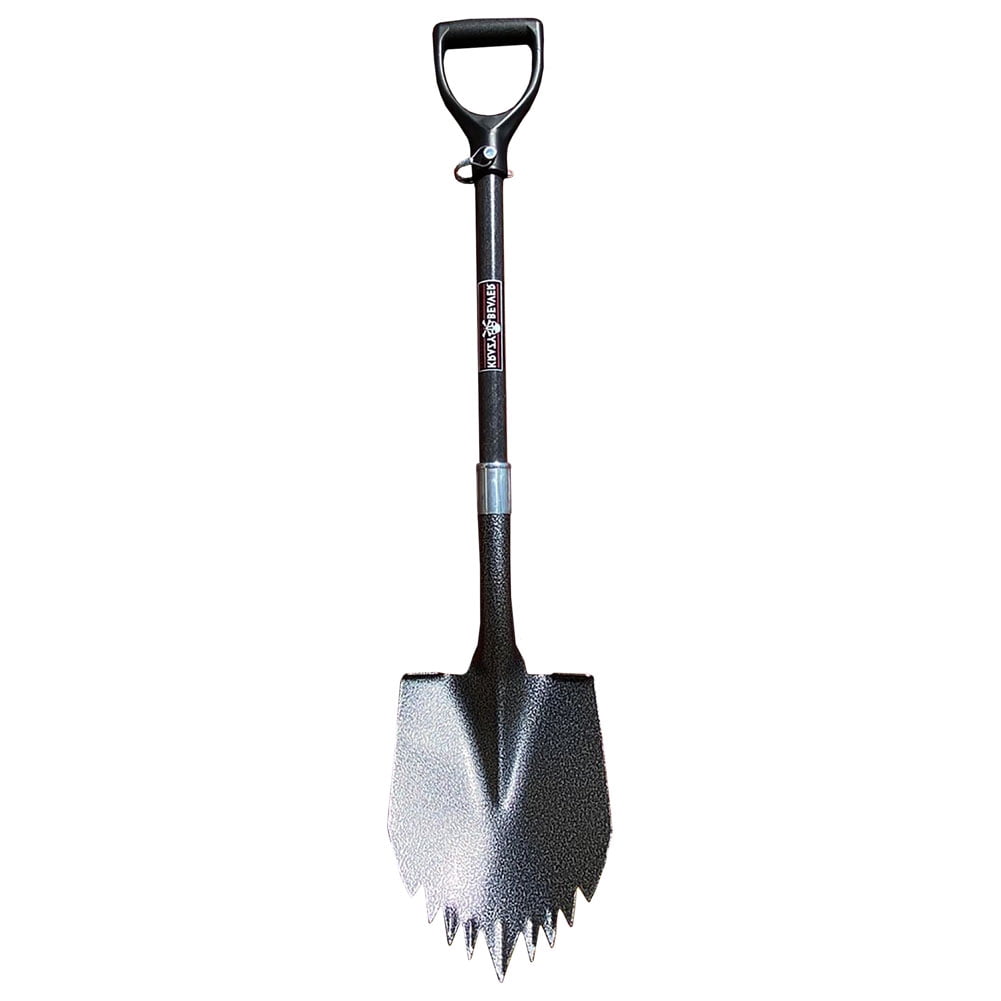 Krazy Beaver Steel Utility Super Shovel with Sharp Fiberglass Handle ...