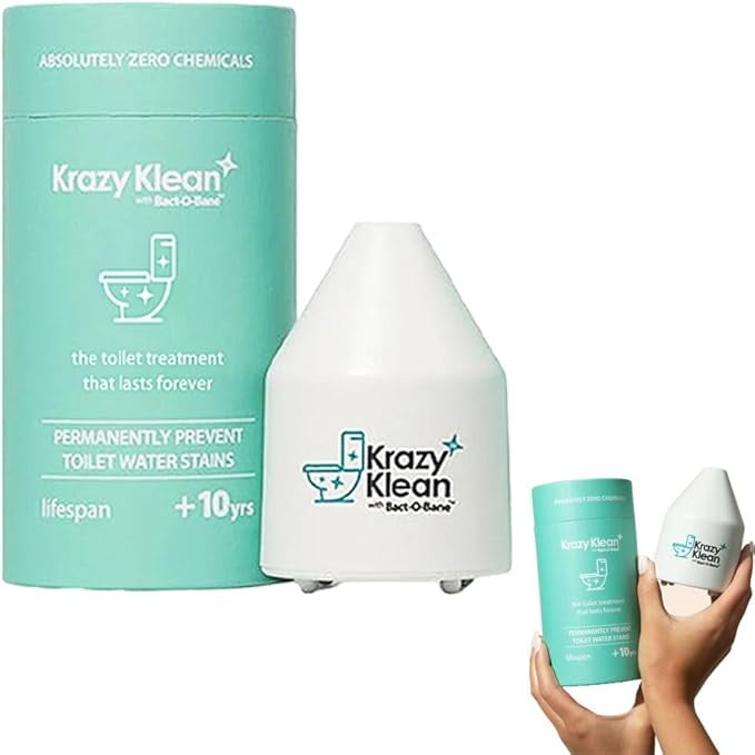 Krazy Clean Toilet Cleaner, 2025 New Crazy Kleen Pro 10 Year Toilet ...