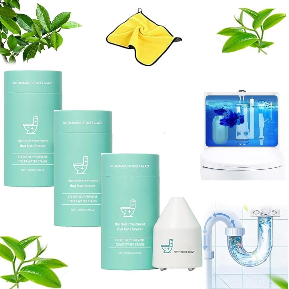 Krazy Clean Toilet Cleaner, Automatic Toilet Bowl Cleaner - The Krazy ...