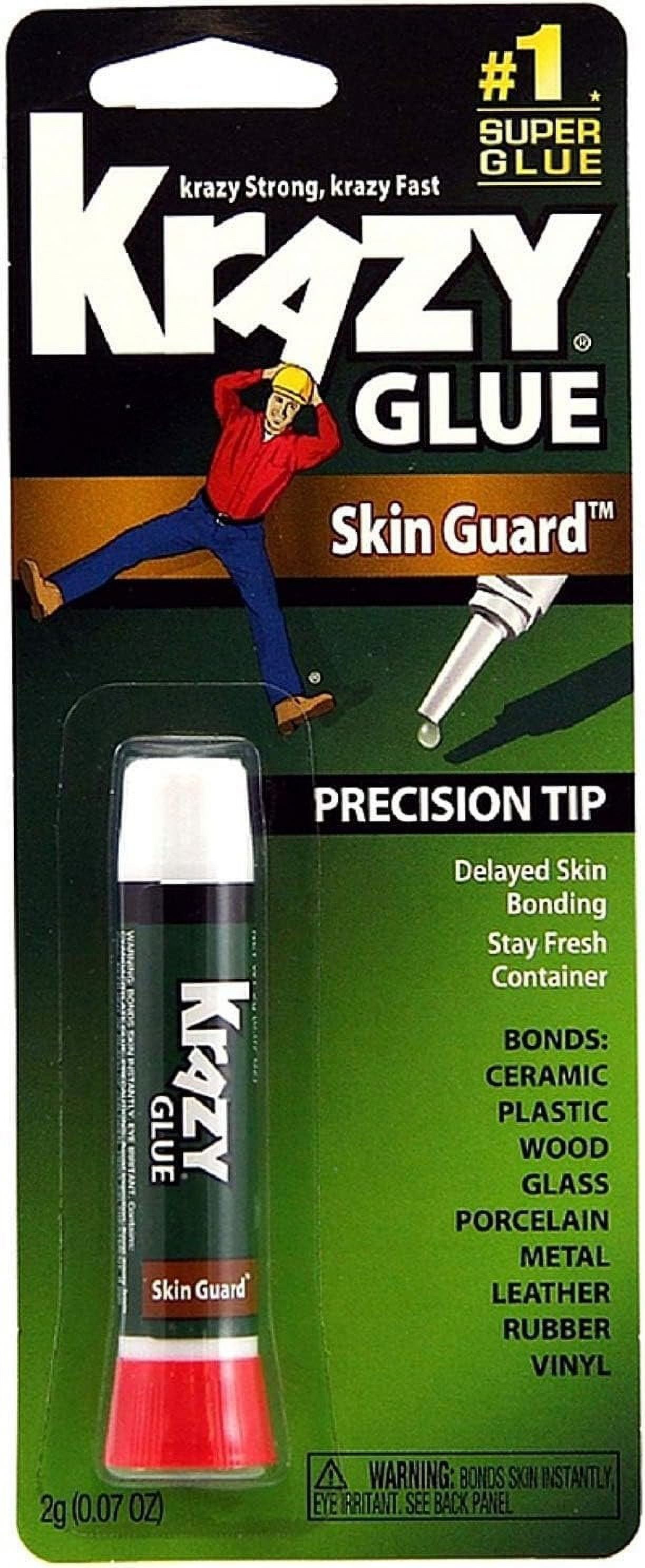Krazy Glue All Purpose Skin Guard Formula 0.07 oz Pack of 3 - Walmart.com