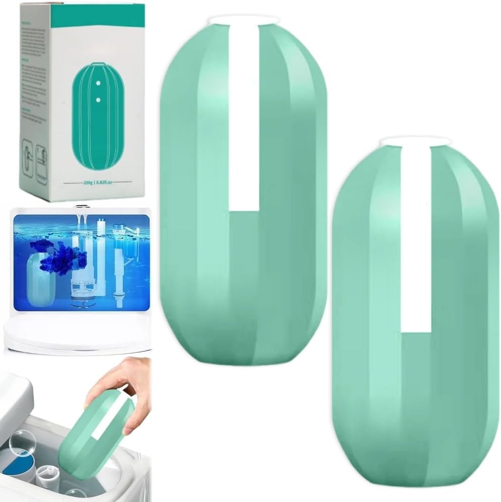 Krazy Klean Toilet Cleaner, Krazy Clean Pro 10 Years Toilet Bowl Cleaners Gel, Automatic Long ...