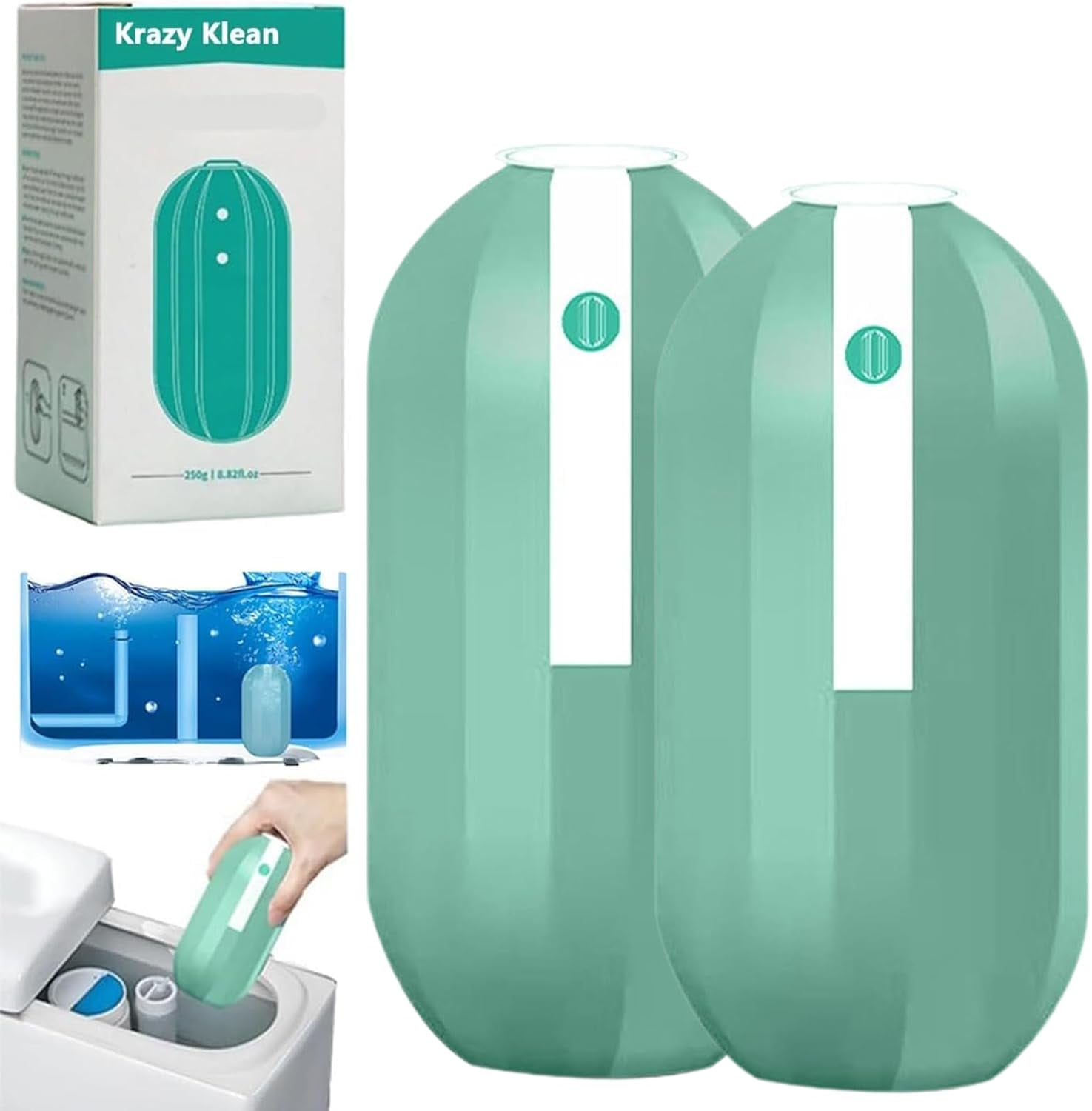 Krazy Pro Klean Toilet Cleaner, Krazy Pro Klean 10 Years Toilet Bowl Cleaners Gel Freshener In ...