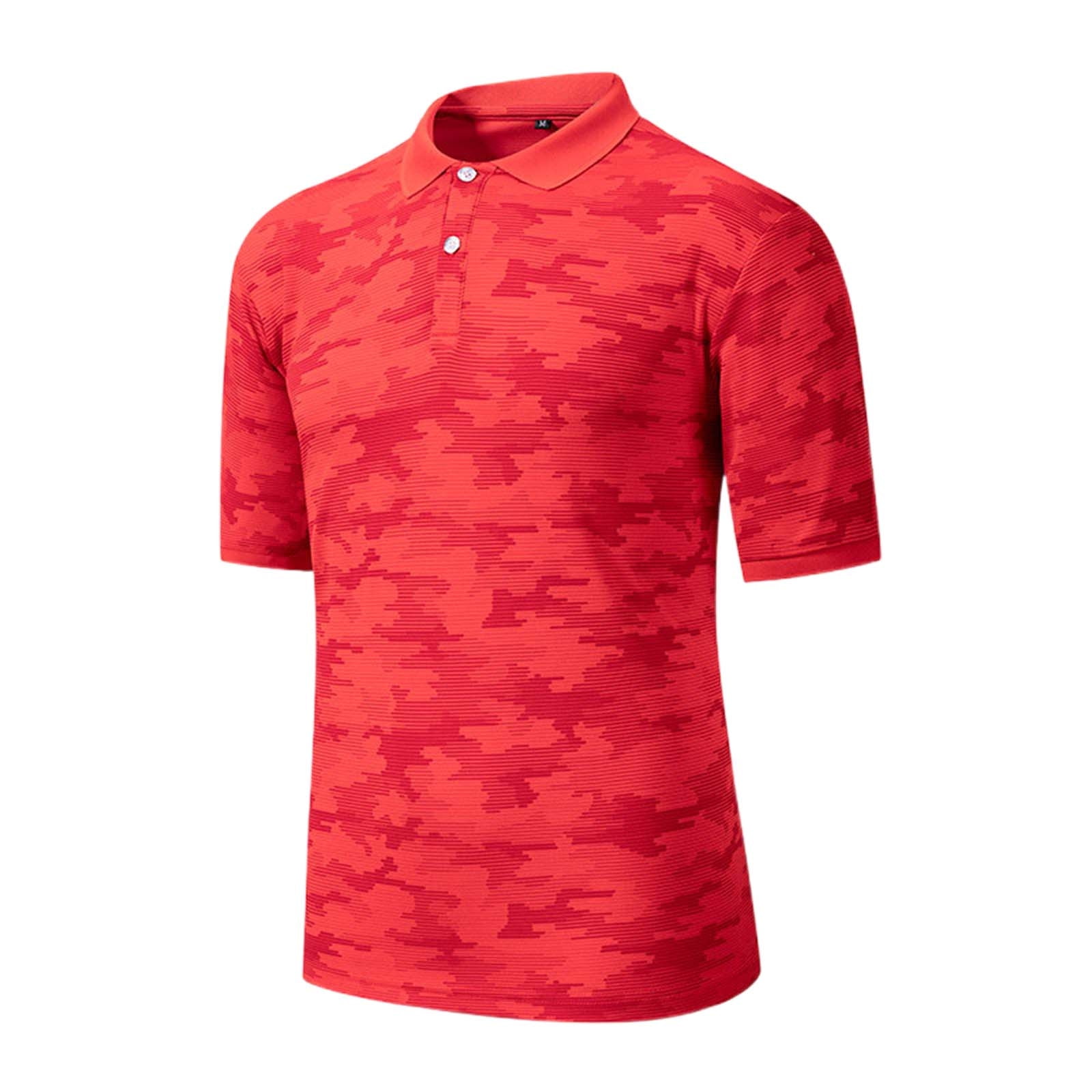 Krdevn Men's Casual Shirts Summer Loose Fit Stylish T Shirt,M - Walmart.com
