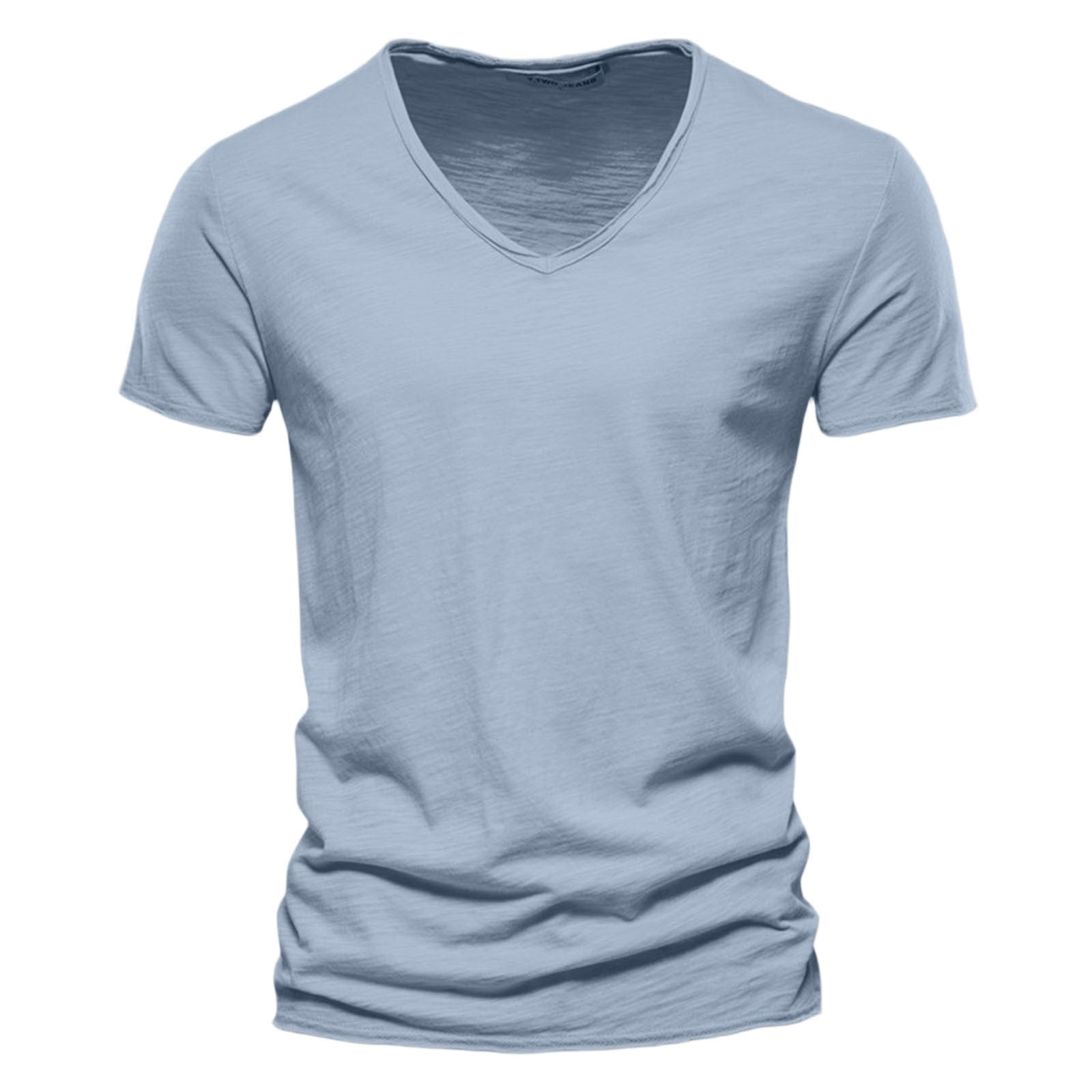 Krdevn Mens Shirts - Men's Casual V Neck T Shirts Loose Fit Comfortable ...