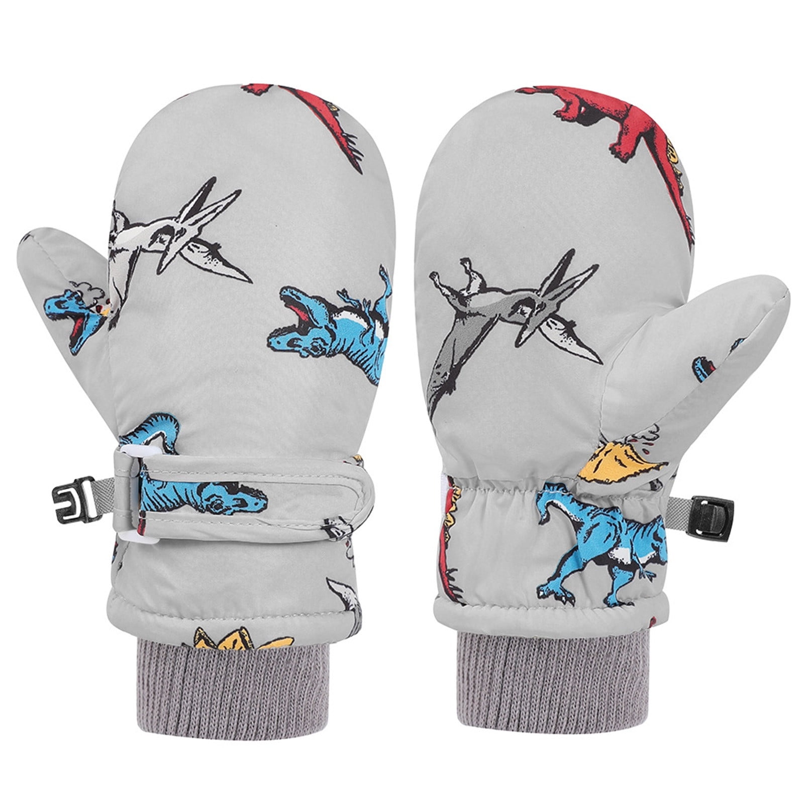 Krdevn Toddler Kids Winter Mittens, Waterproof Ski Gloves for Boys ...