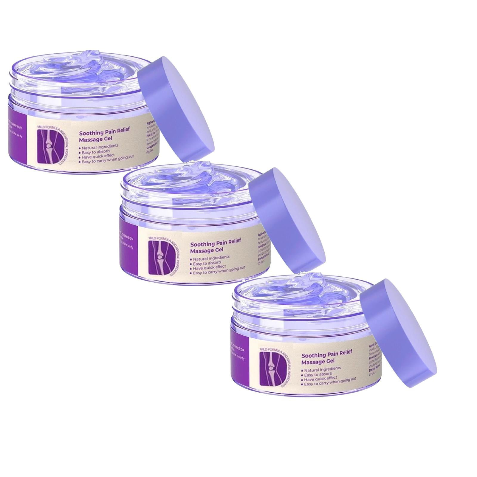 Kreain Joint Gel Purple Gel Soothes Knees Lumbar Neck Hands and Feet ...